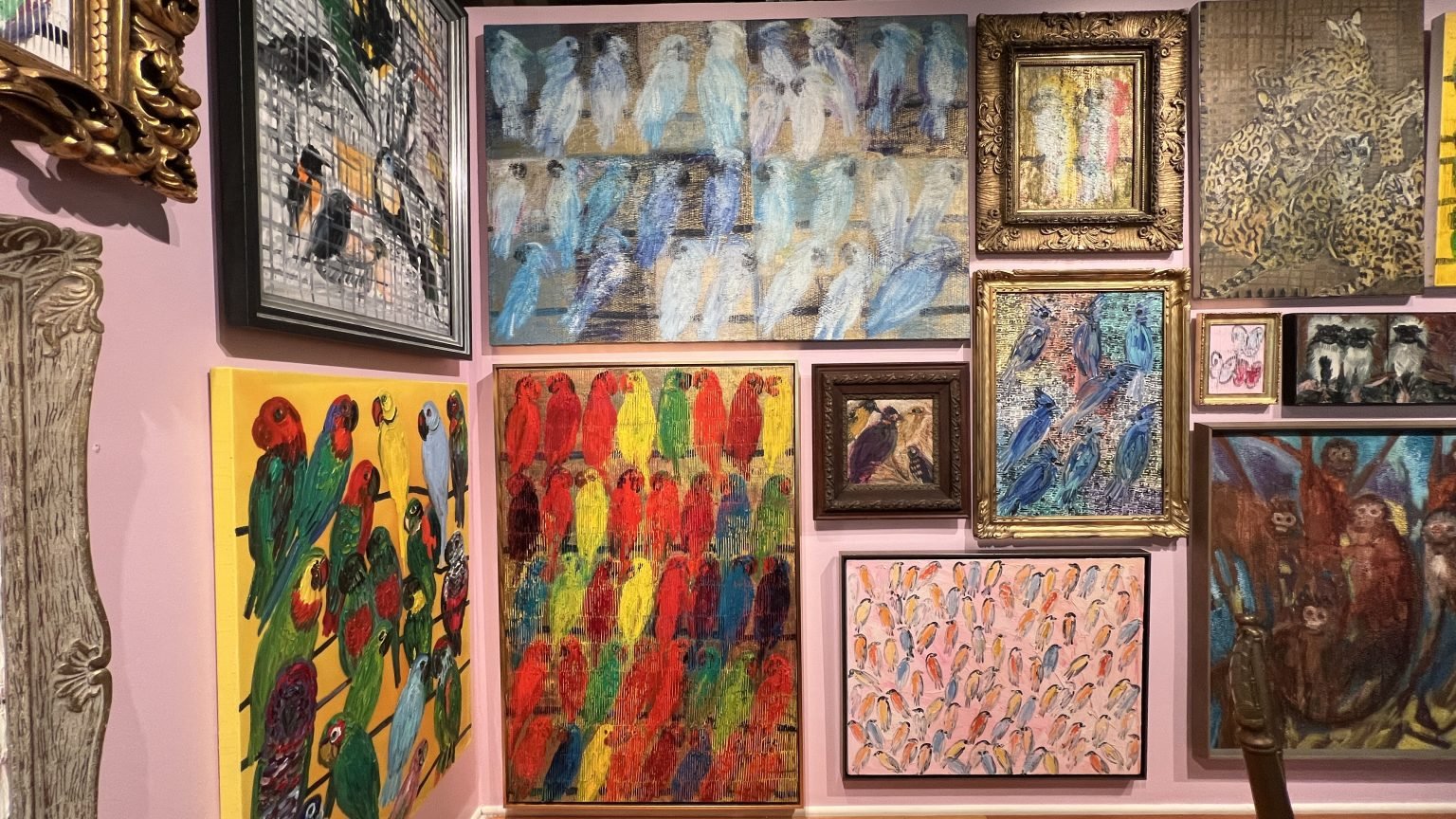 Why Hunt Slonem Paints the Same Bunnies Over and Over...