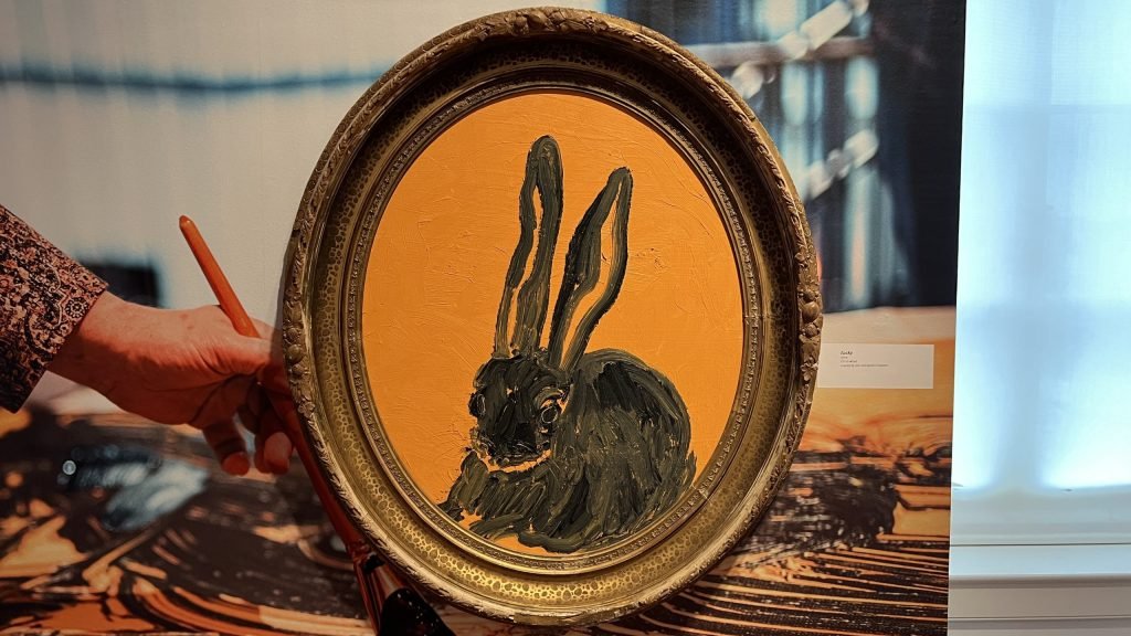 Why Hunt Slonem Paints the Same Bunnies Over and Over...
