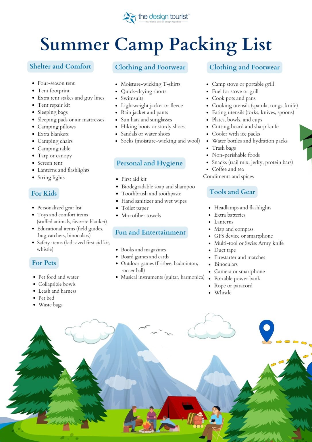 Summer Camp Packing List: Ultimate Guide For All Ages